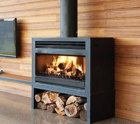 Heatmaster Open Wood Fireplace | HP Fire