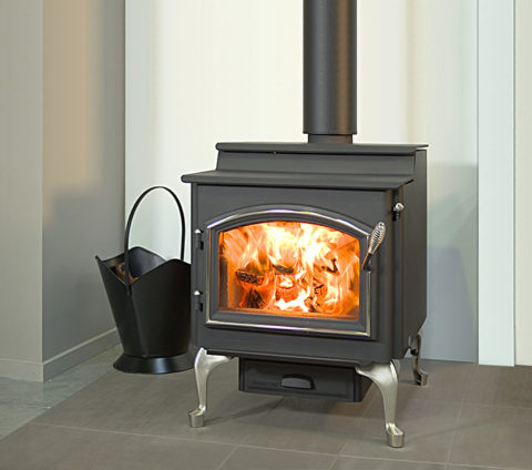 Quadrafire 5700 Woodheater Inc FREE 4m IFS Insulated Flue Kit ...
