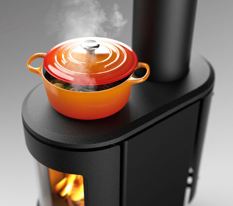 Nectre Form 1 Inc 4m HPF Flue Kit | HP Fire